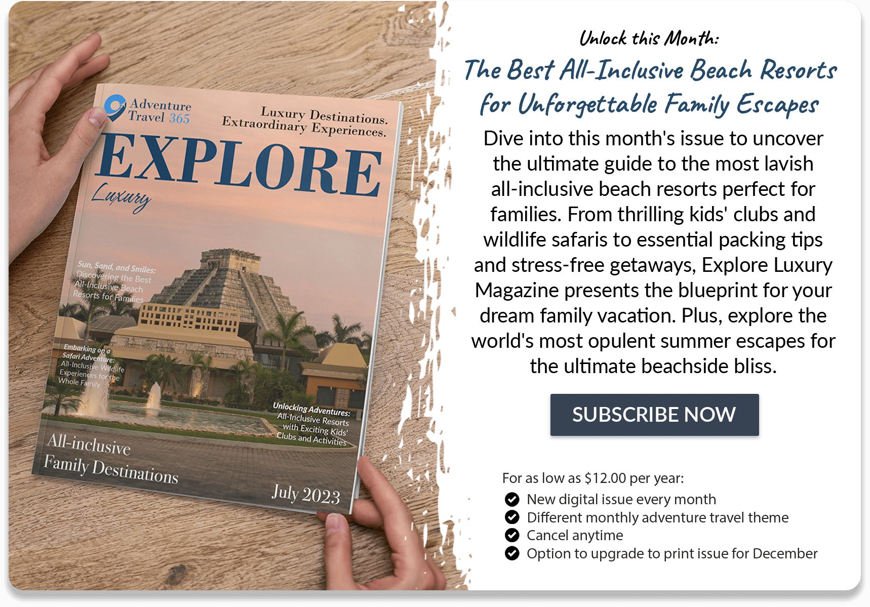 Explore Magazine issues - Adventure Travel 365